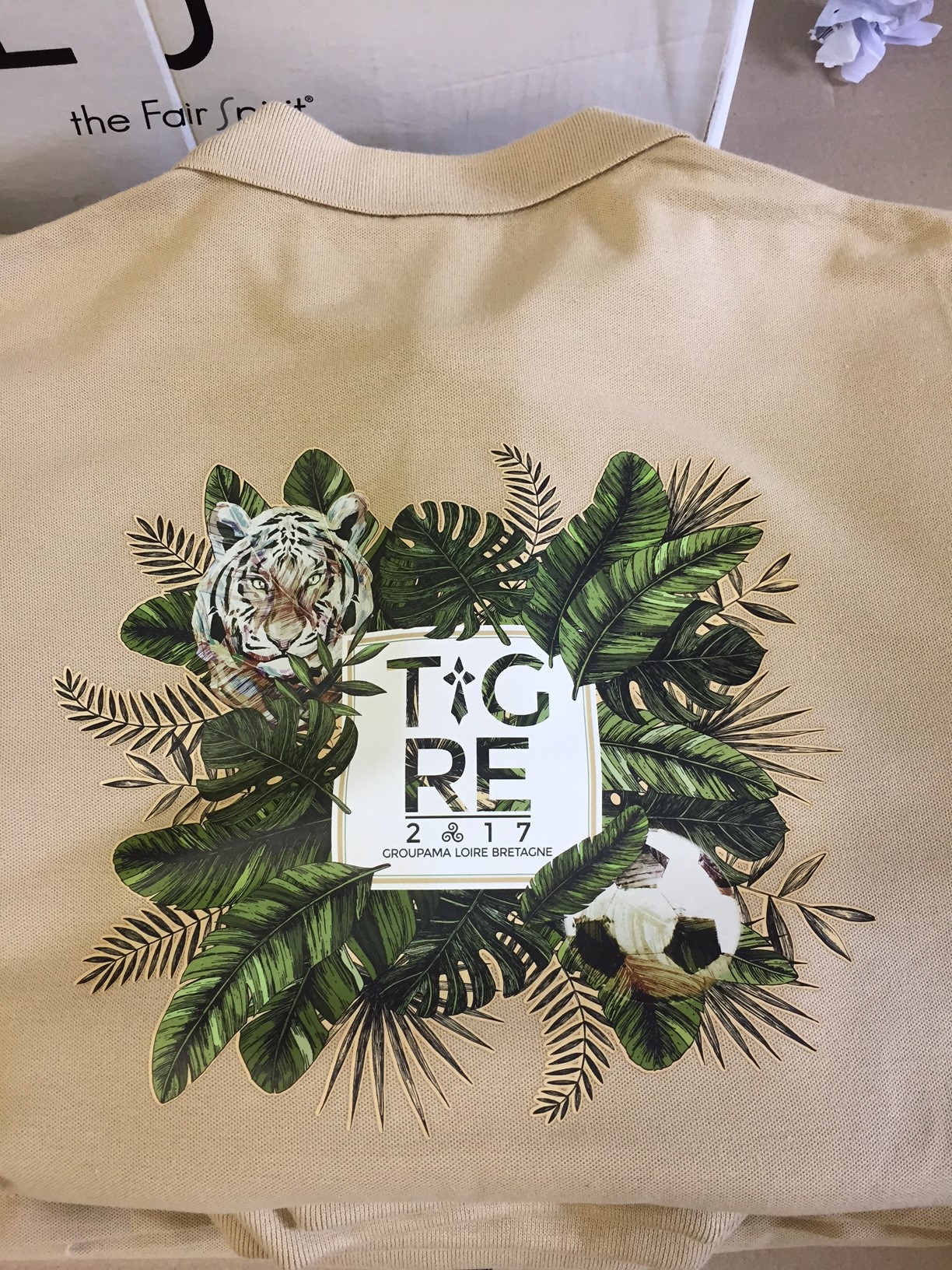 Polo Personnalisé en Flocage pour l'évenement Tigre 2017 - Standard ...