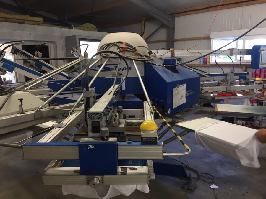 Impression Textile par Carrousel de Sérigraphie MHM - Standard ...